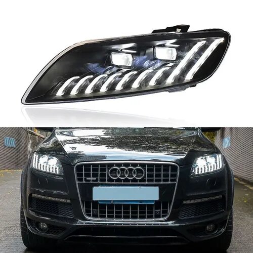 Фара автомобильная, Светодиодная, 2 шт, арт. Audi Q7 2006-2009