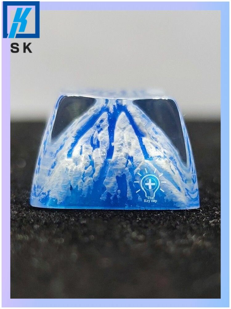 Аксессуары для клавиатуры, прозрачная крышка для ключей diy snow mountain