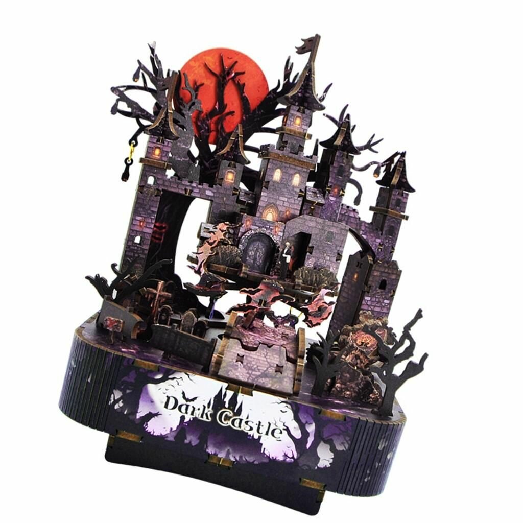 Музыкальный пазл на Хэллоуин, Черный