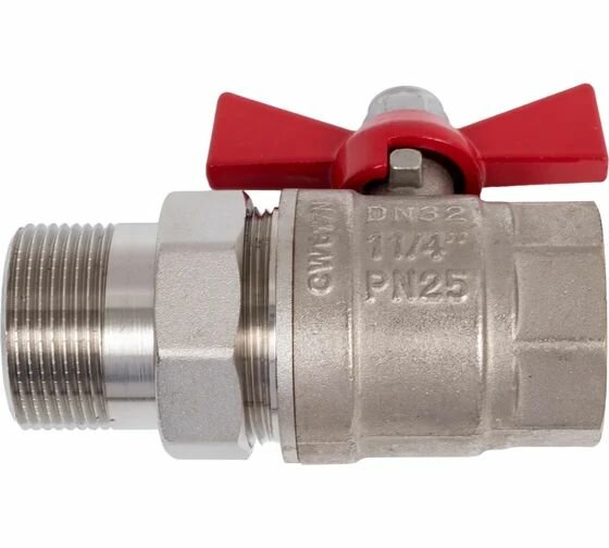 Кран шаровой (американка) 1"1/4 ВН BASE VALTEC (VT.227. N.07)