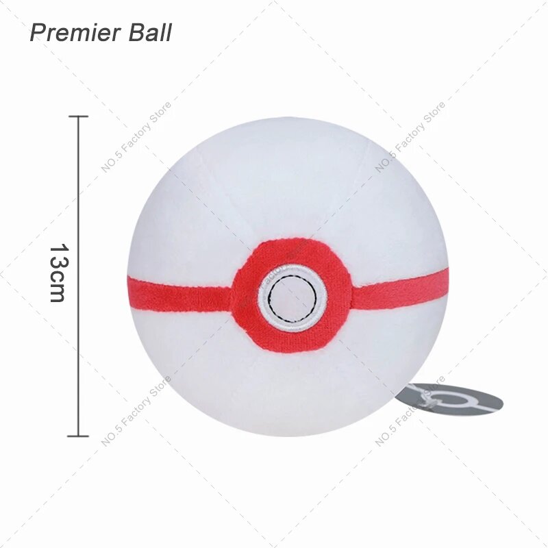 TAKARA TOMY 9 Стилей Покемон Плюшевые Покеболы Premier Ball