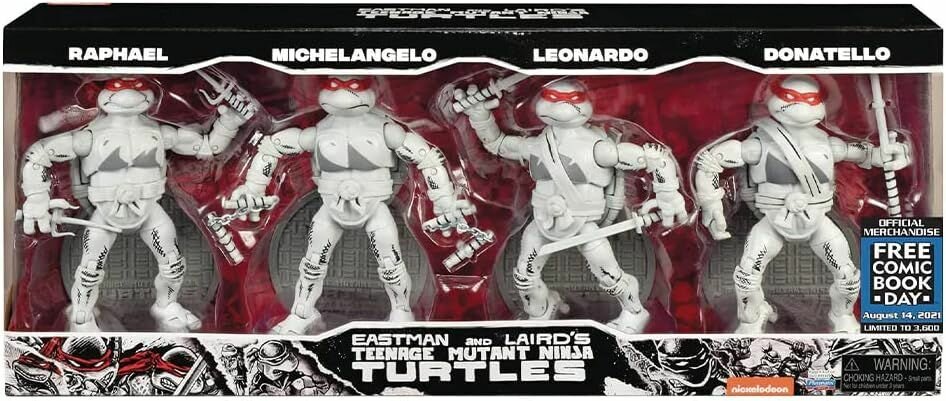 NECA,2021 Elite Series PX Black and White Набор для кукол из 4 предметов