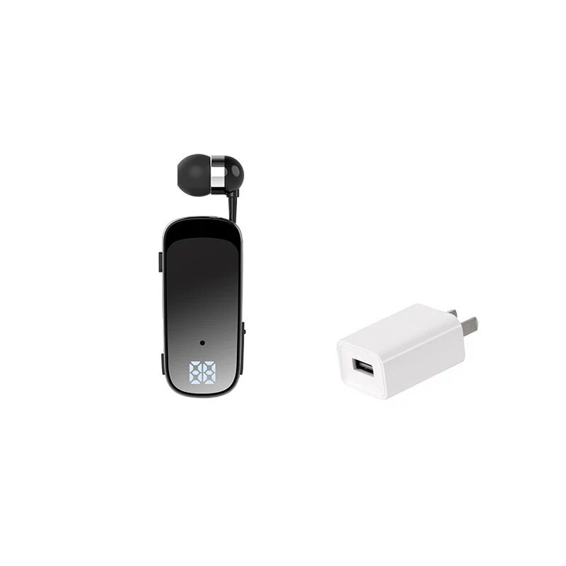 Bluetooth-гарнитура lavalier type 5,2, беспроводная автомобильная выдвижная деловая гарнитура с низким