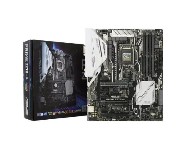 Материнская плата Socket 1151 ASUS PRIME Z270-A BOX, форм-фактор ATX, сокет LGA1151