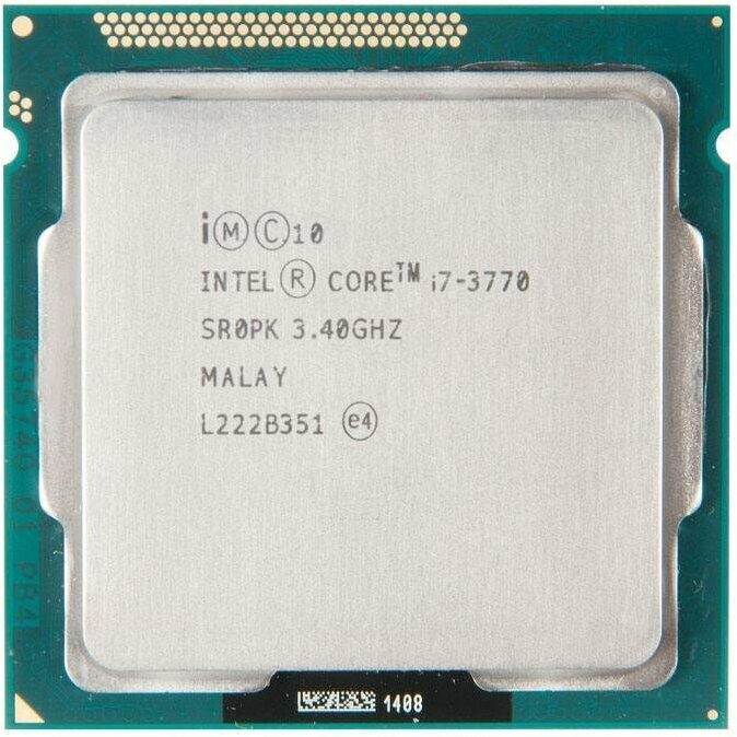 Процессор Intel Core i7-3770S LGA1155, 4 x 3100 МГц, OEM