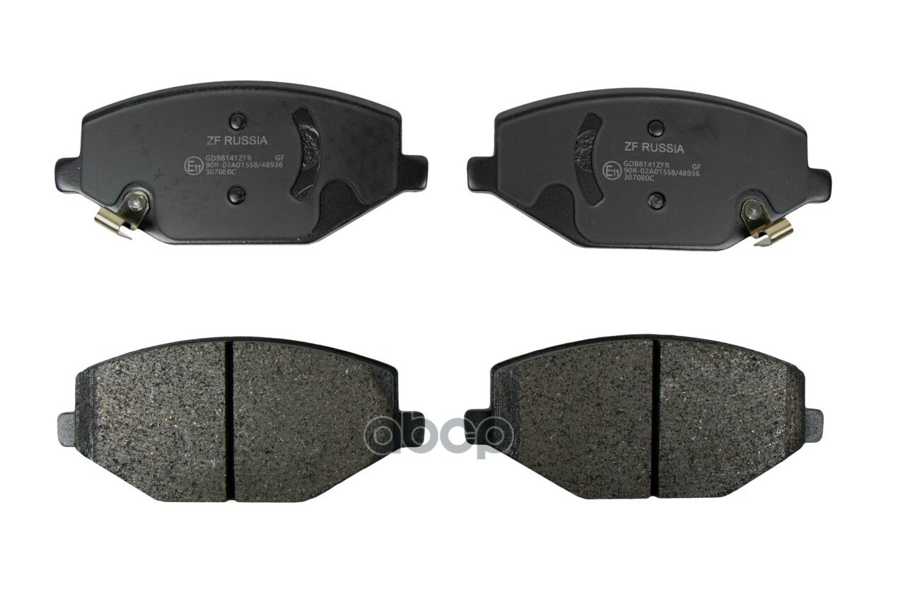 Колодки тормозные ZF Russia арт. GDB8141 ZFR