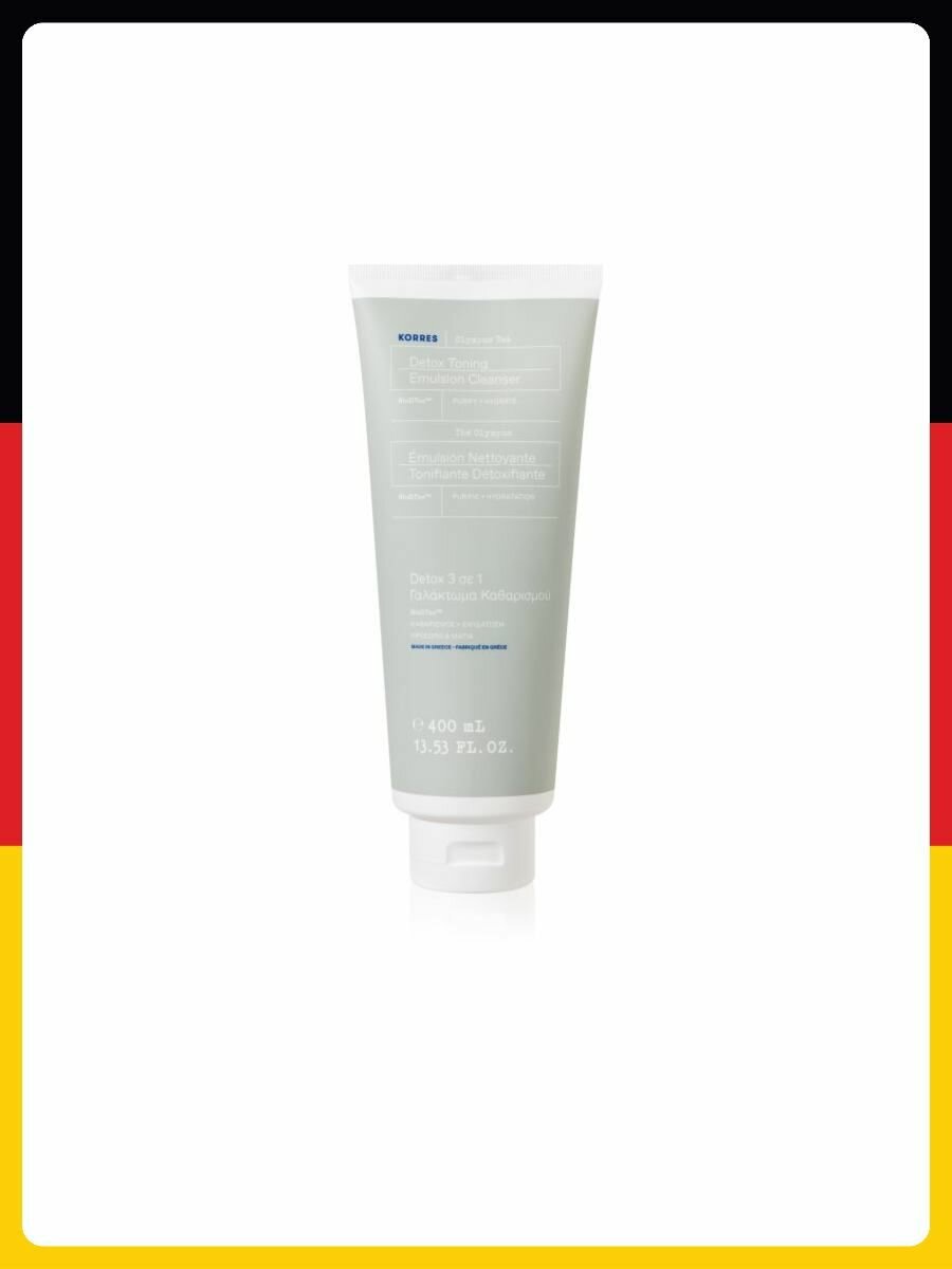 Средство для умывания Korres Olympus Tea cleaning emulsion 3in1, 400 мл