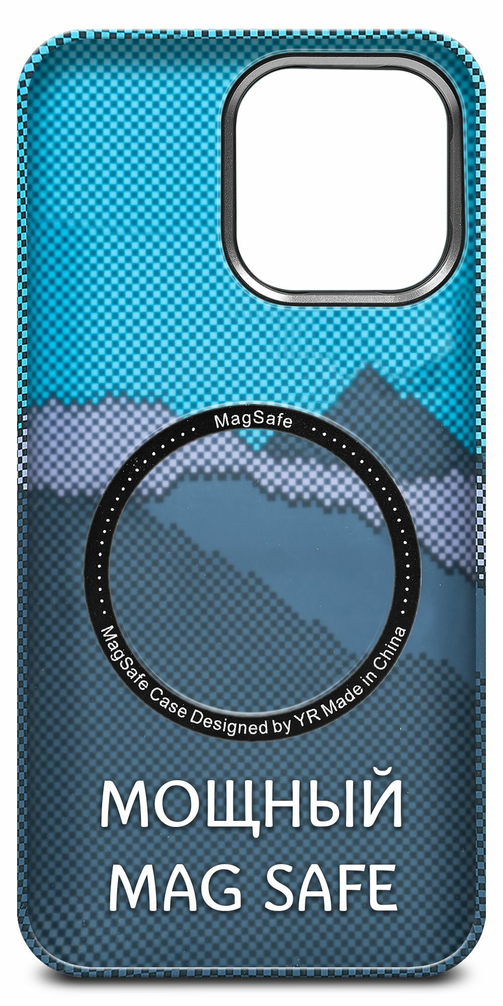 Дизайнерский чехол для IPHONE 16 PRO с камерой-подставкой и MagSafe — фото 1