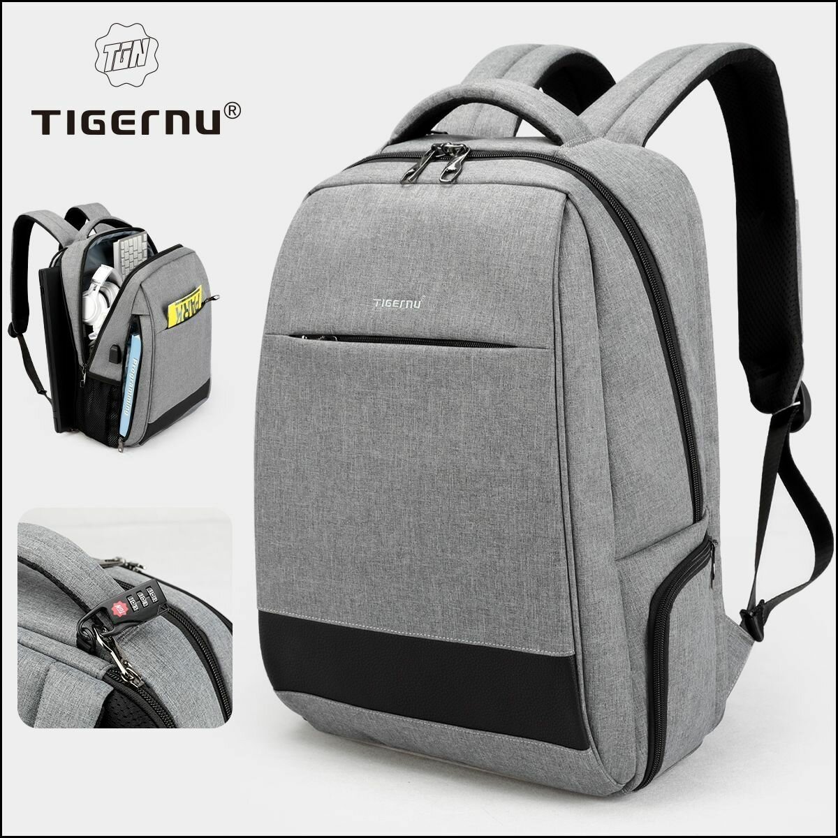 Классический бестселлер Tigernu рюкзак-HDJ-CJ0926