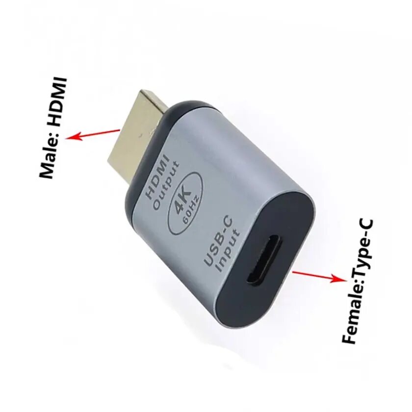 Кабель-переходник ChengHaoRan Type-C на HDMI/VGA/DP/RJ45/Mini DP