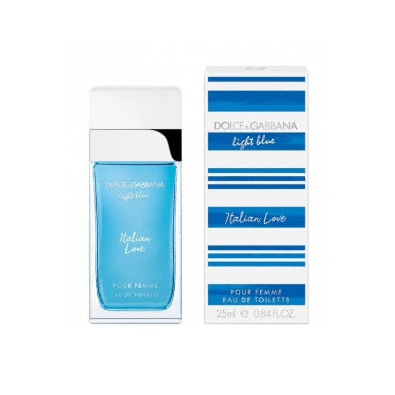 Туалетная вода для женщин Dolce Gabbana Light Blue Italian Love 25 мл / Духи Дольче Габбана Лайт Блю Италиан Лав