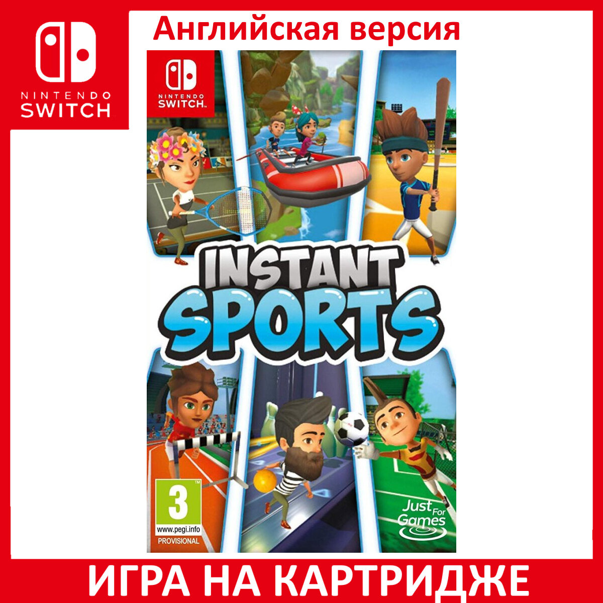 Игра Instant Sports Switch Английский язык Картридж на Nintendo Switch