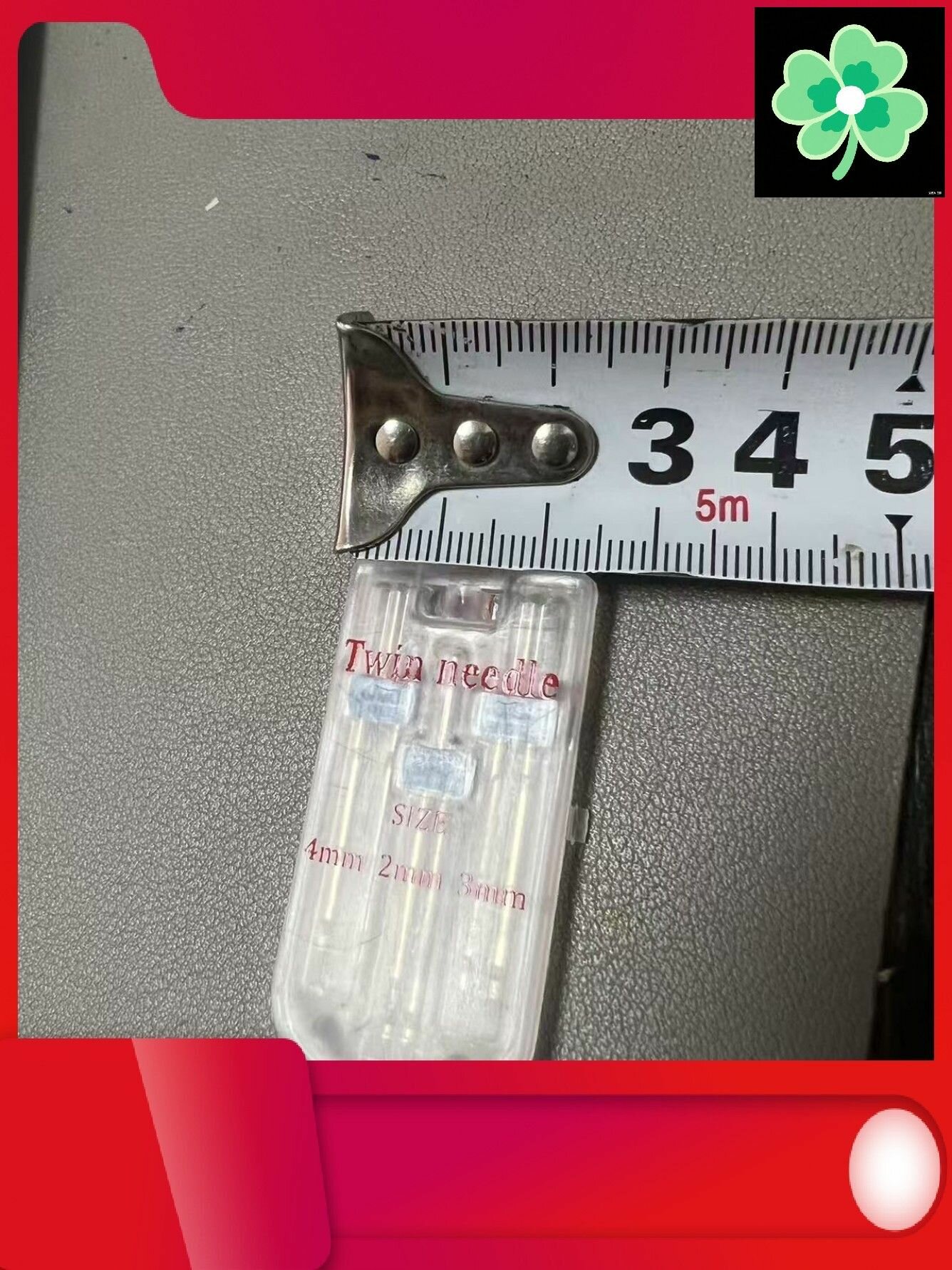 Эксклюзивный комплект двойных игл для трикотажа, 3 единицы