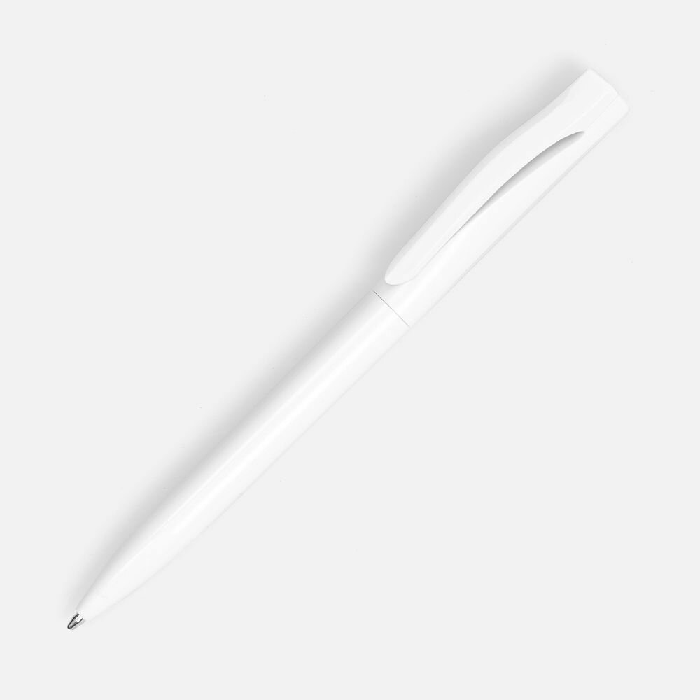 10 шт. Ручка шариковая Pin, белая, Open