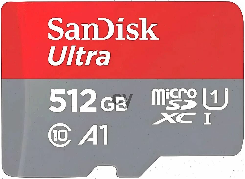 Карта памяти SanDisk MicroSDXC 512 ГБ для Steam Deck и телефона