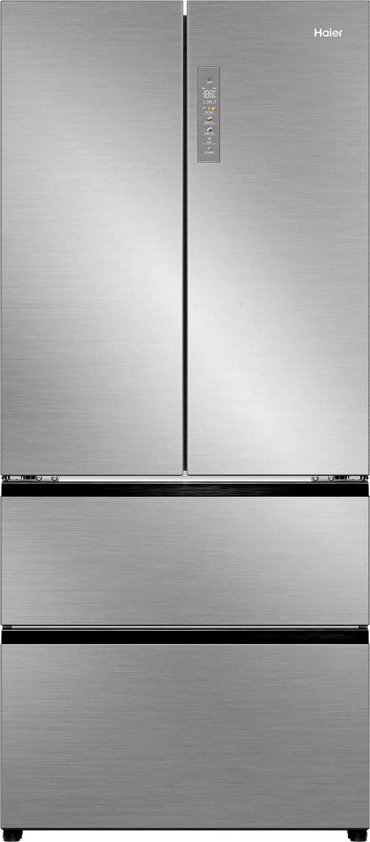 Холодильник French Door Haier HB16FRSAAAERU, нержавеющая сталь