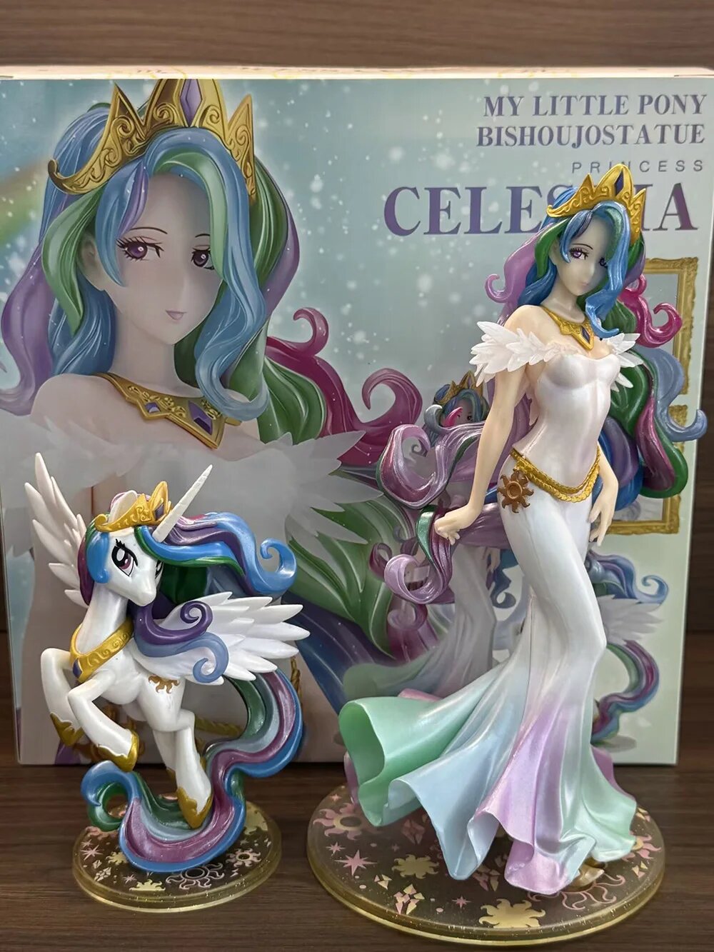 Kotobukiya My Little Pony Pinkie Pie My Little Pony Bishoujo 1/7 ПВХ Фигурка Аниме Фигурка Модель Игрушки Коллекция Кукла Подарок