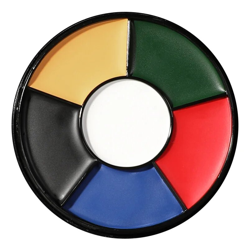 Набор Для Рисования На Лице Из 3 Цветов (черный, Красный) – Стойкие Яркие Пигменты Для Взрослых И Детей