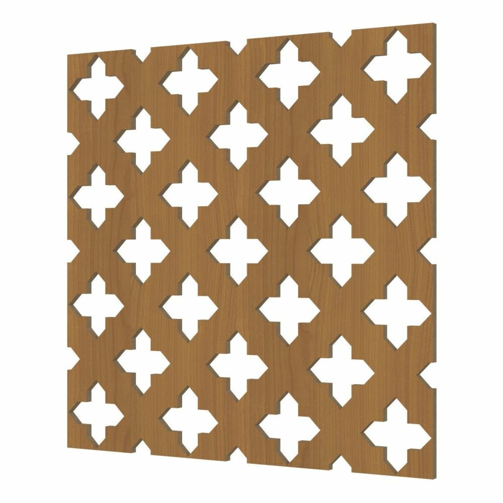 Перфорированная Панель Cosca Готика ХДФ Ольха В780хШ1400 мм / Коска.