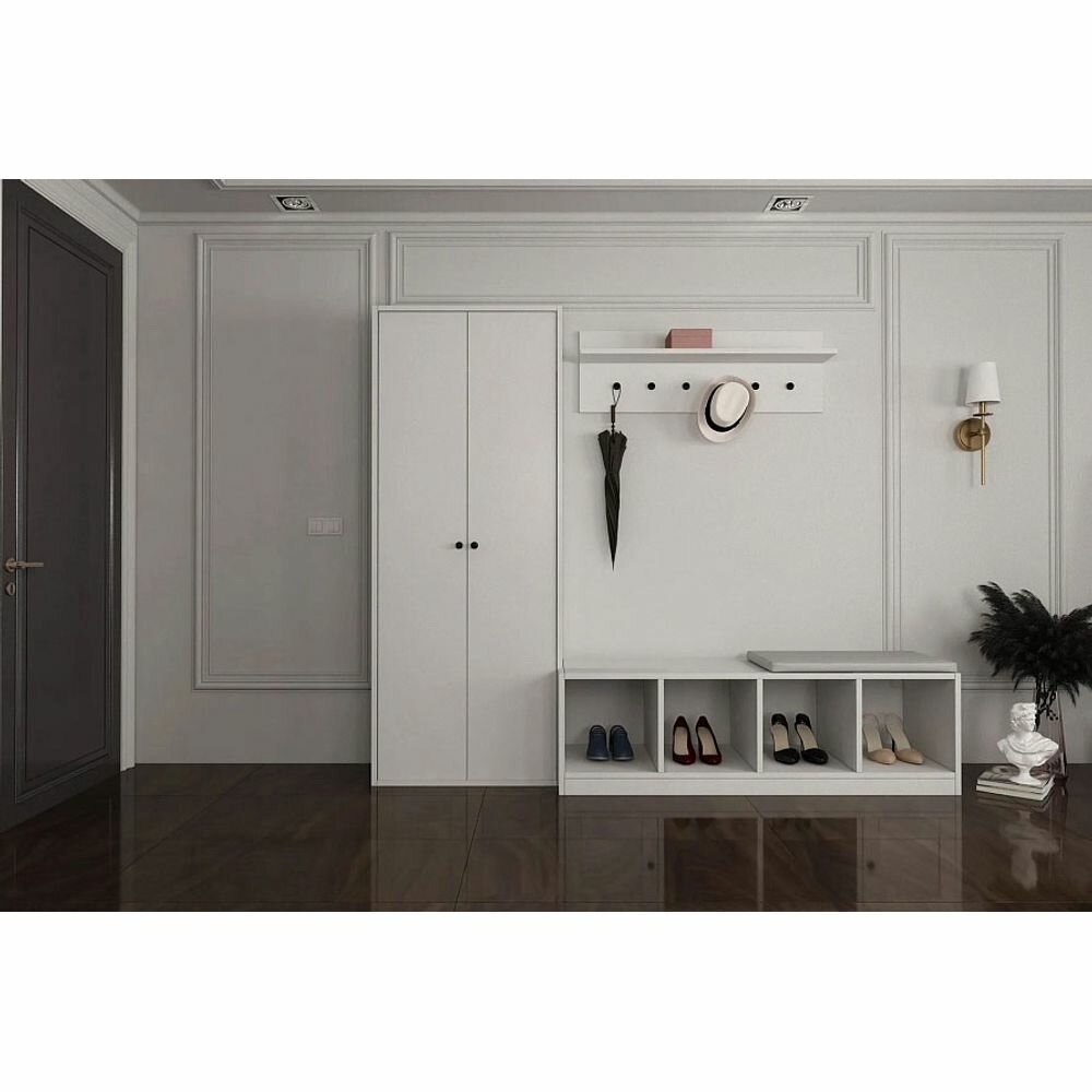 Фортуна К Прихожая Билли 13 FS Белый дизайн IKEA