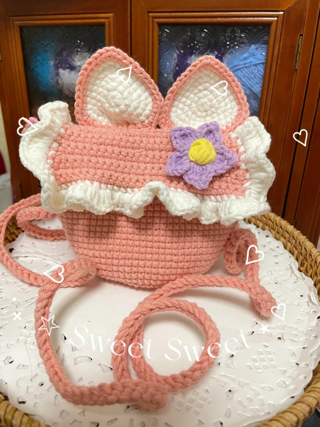 Милый детский жираф, вязаная сумка из пряжи, набор для вязания крючком, подарок для творчества, времяпрепровождение