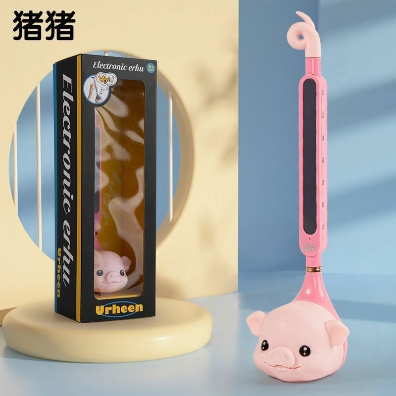 Детская электронная автоматическая гитара без струн, игрушка для начинающих, гитара начального уровня, складная гитара без струн