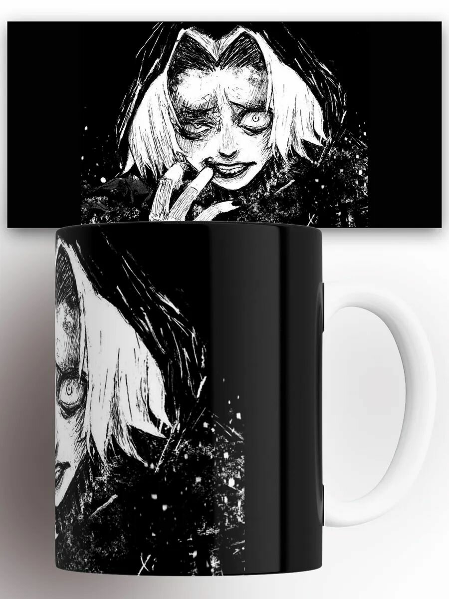 Кружка с аниме Токийский гуль Такизава