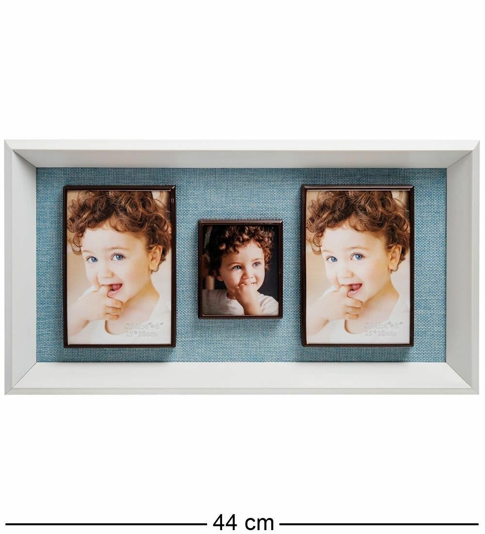 Панно из фоторамок на магните A2116091 Art Home, Пластик, ткань, магнит