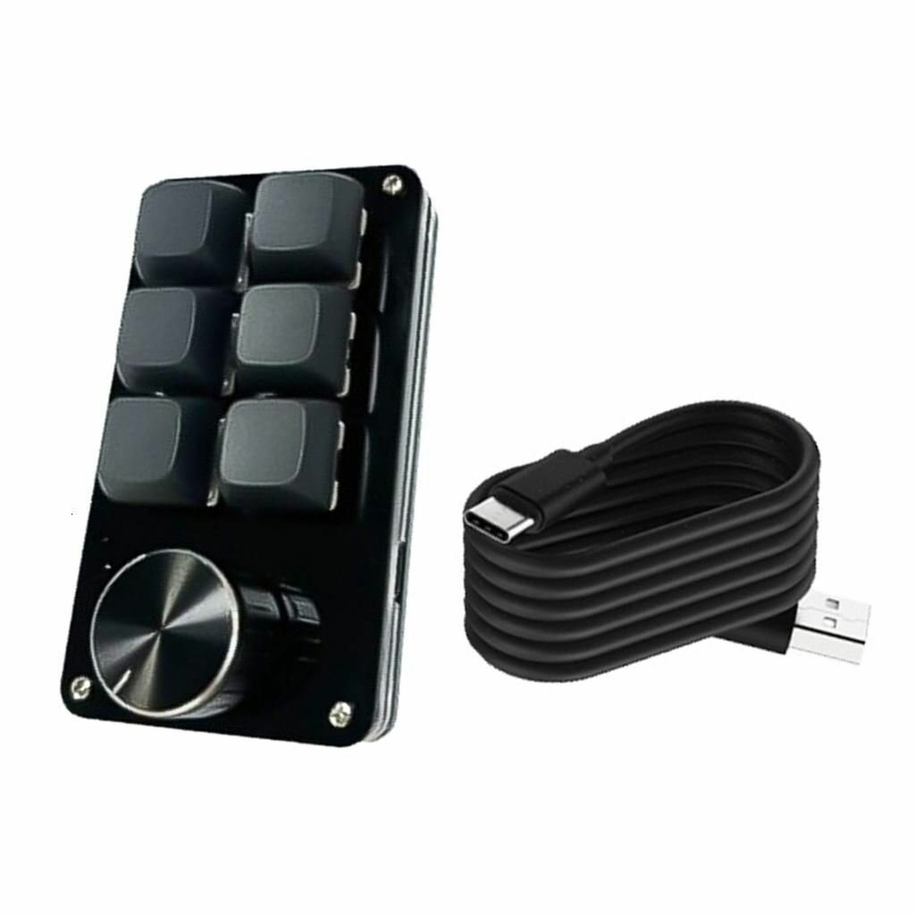 Макропанель с программируемыми клавишами, - 6 ключей