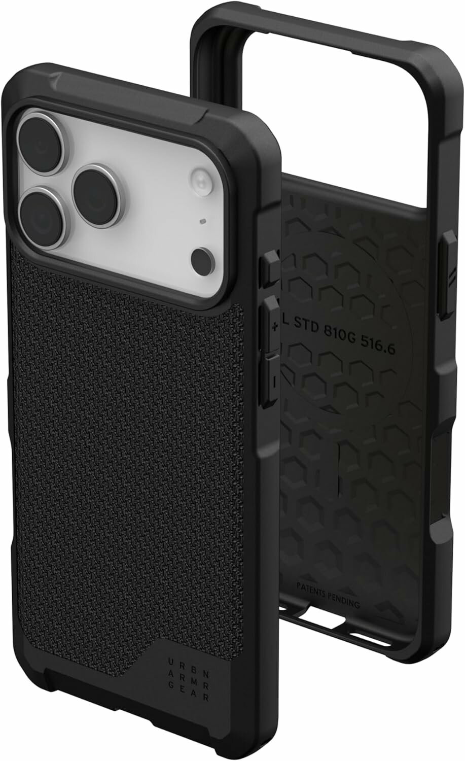 Чехол UAG Metropolis LT для iPhone 17 Pro черный Kevlar Black 114517113940