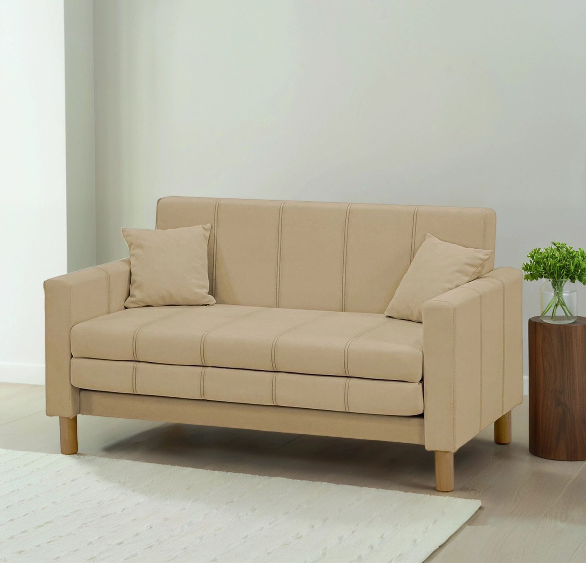 Диван Уют Лайт 140х84х82 см, Velutto 02