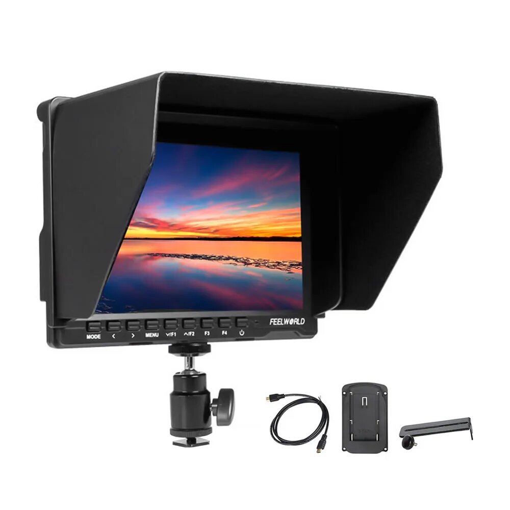 Студийное оборудование FEELWORLD экран IPS высокой четкости 1280x800 разрешение