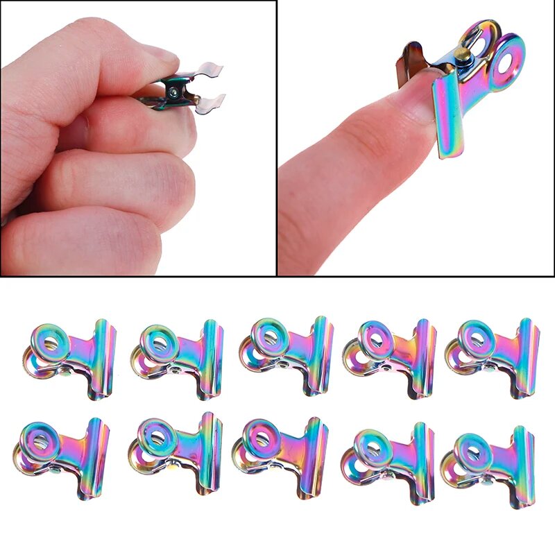 10 шт. палец поли быстрая конструирующий гель Расширение Сталь Обёрточная бумага инструменты для ногтей Pincher зажимы волокна Стекло рисунки на ногтях щипчики для ногтей советы клип