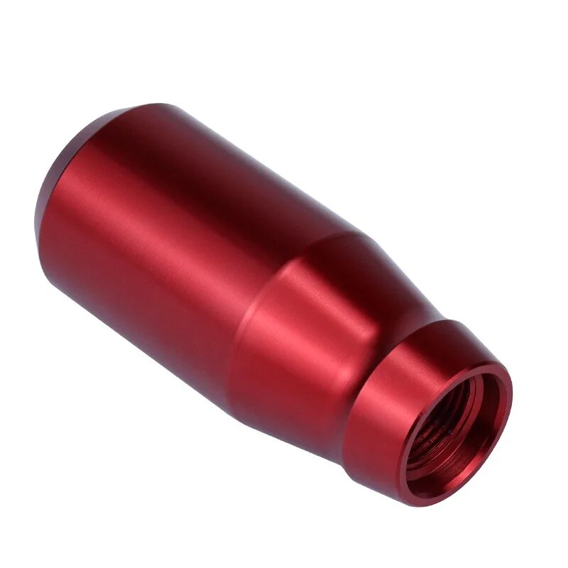 Универсальная автомобильная ручка переключения передач, алюминиевая ручная автоматическая коробка передач, ручка переключения передач, рычаг головки AT MT Красный