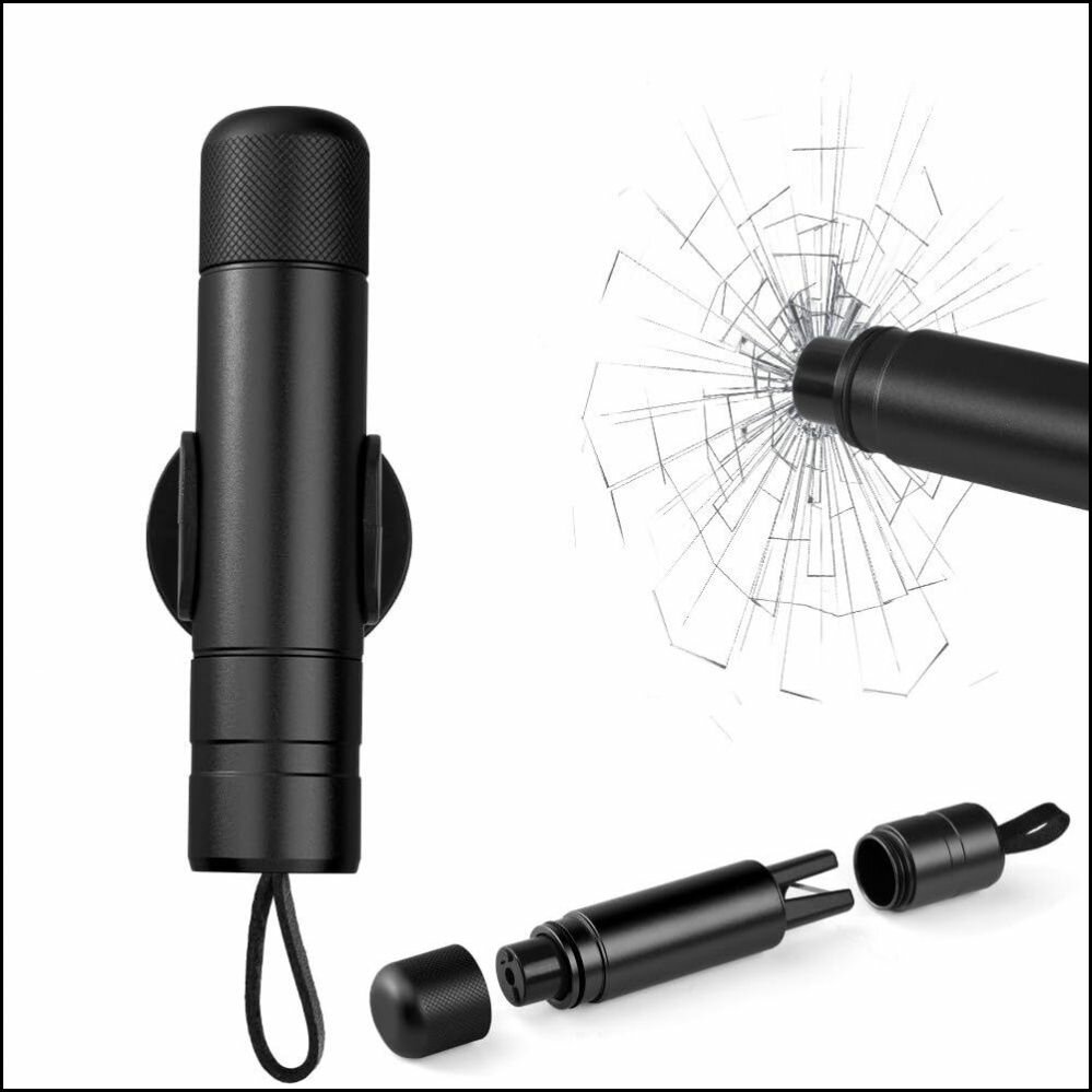 Разбиватель стекол 2 в 1, нож для ремней безопасности