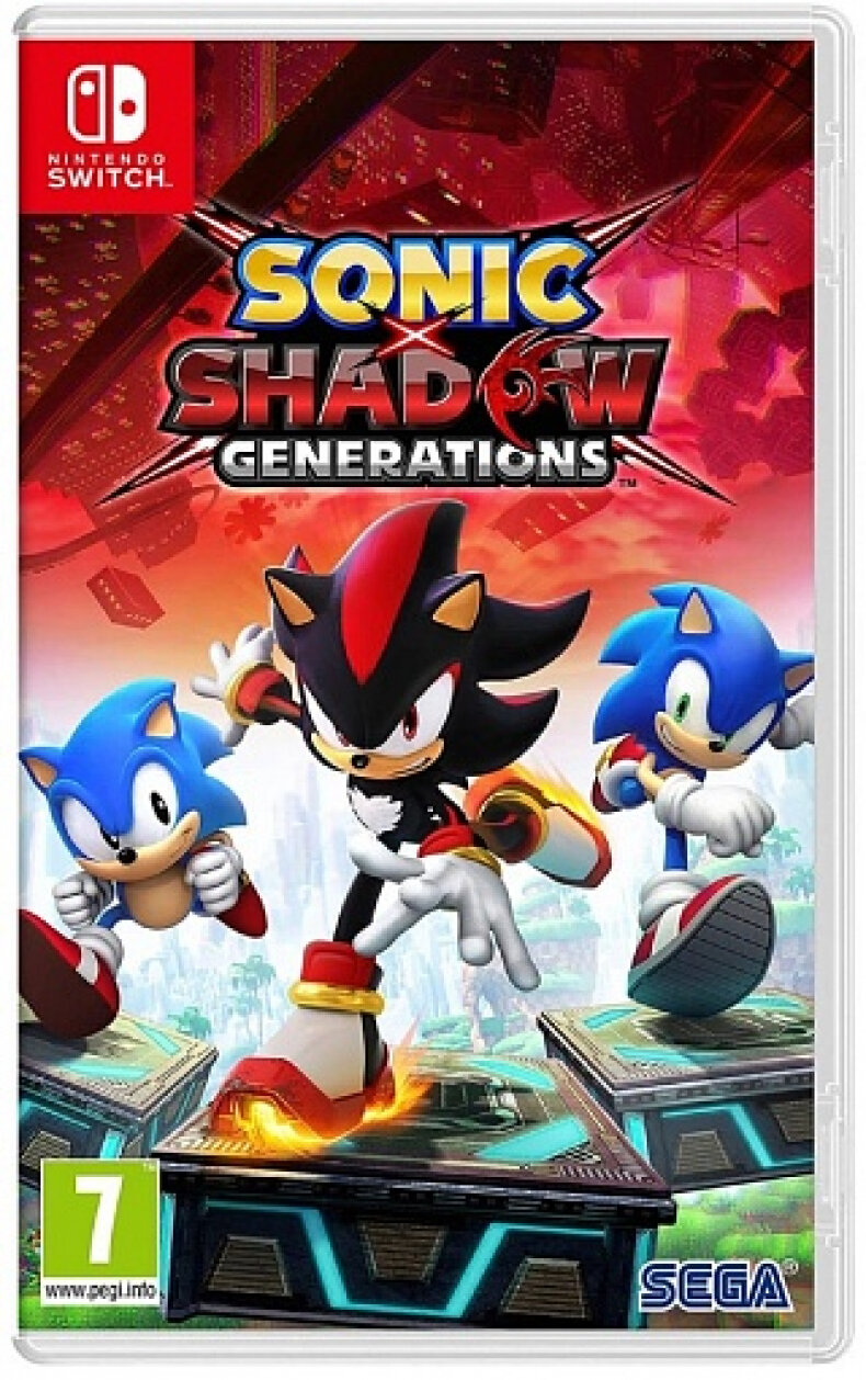 Игра для Nintendo - Sonic X Shadow Generations, 6+, картдридж, 1 игрок