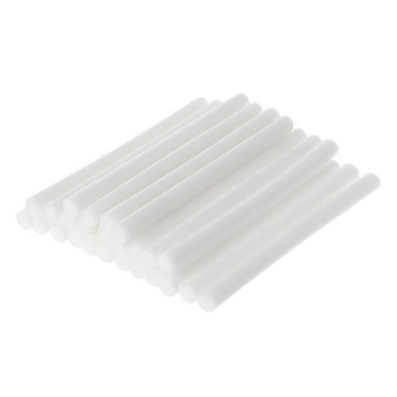 Горячий клей-стик 25 шт, белый, 7 мм