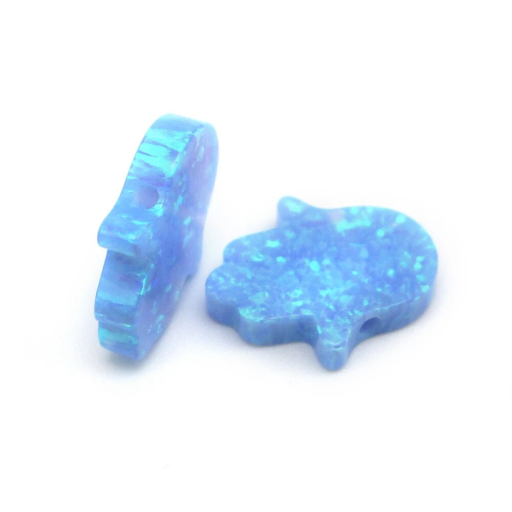 11*13 мм Хамса опал камень высота Qulitay свободные Фатима форма руки швабра бусины-ракушки для ювелирных изделий