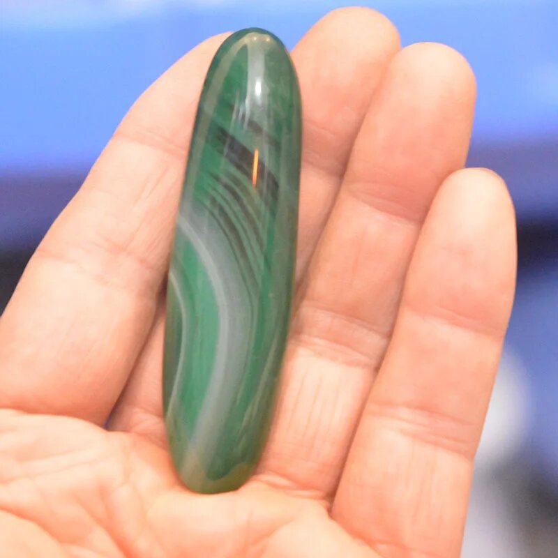 63 мм x 20 мм натуральный Гладкий Агат камень кварц Агат Камень для женщин ожерелье Подвески ручной работы Diy Ювелирные изделия своими руками