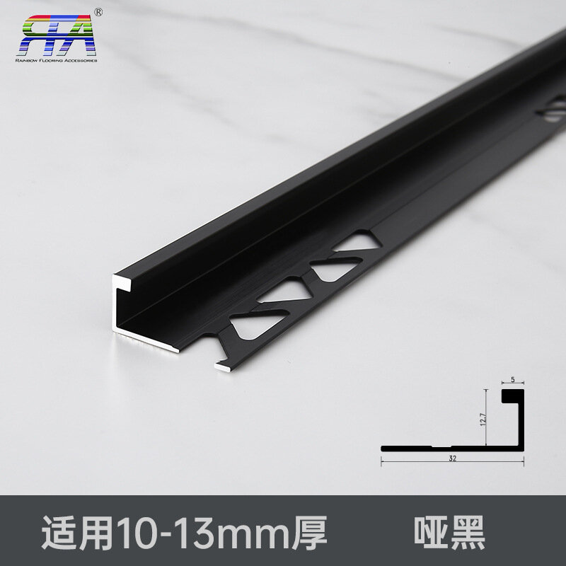 Алюминиевый уголок для плитки, кромка для деревянного пола, каменная кромка, угловая кромка, уплотнительная лента, плинтус