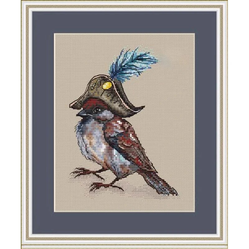 Комплект для вышивки крестом XIUSPRING, хаки 14ct khaki