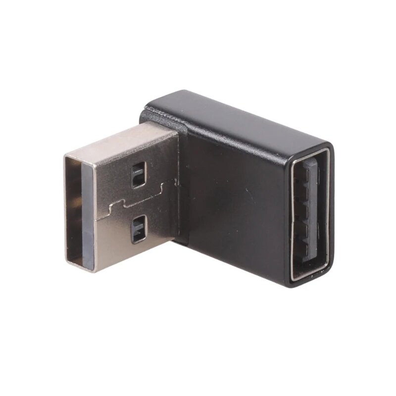 USB переходник 90 градусов папа-мама