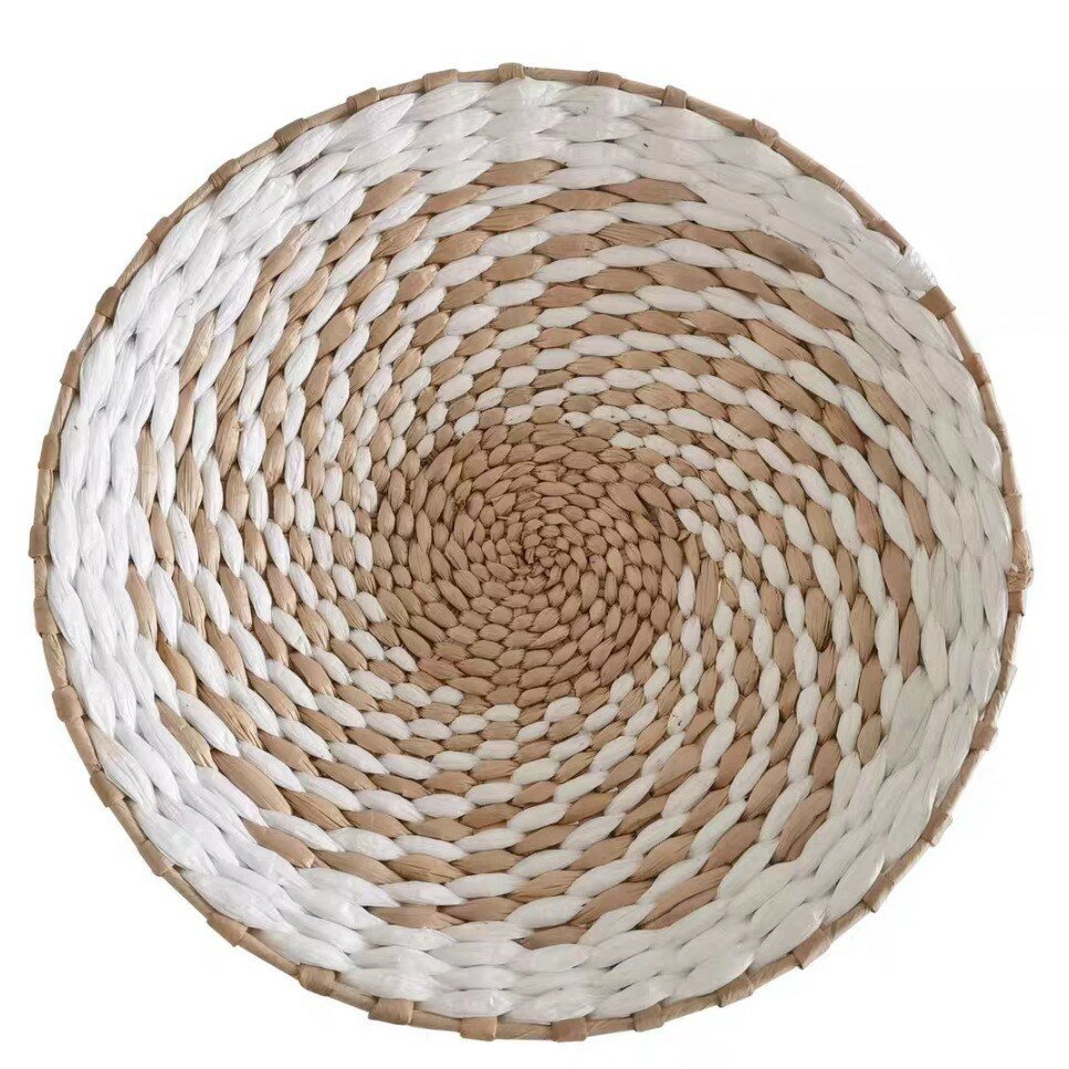 2026 Новейшее богемное стильное декоративное украшение для стены из соломы, креативное детское комнатное ручное плетеное декоративное подвесное изделие