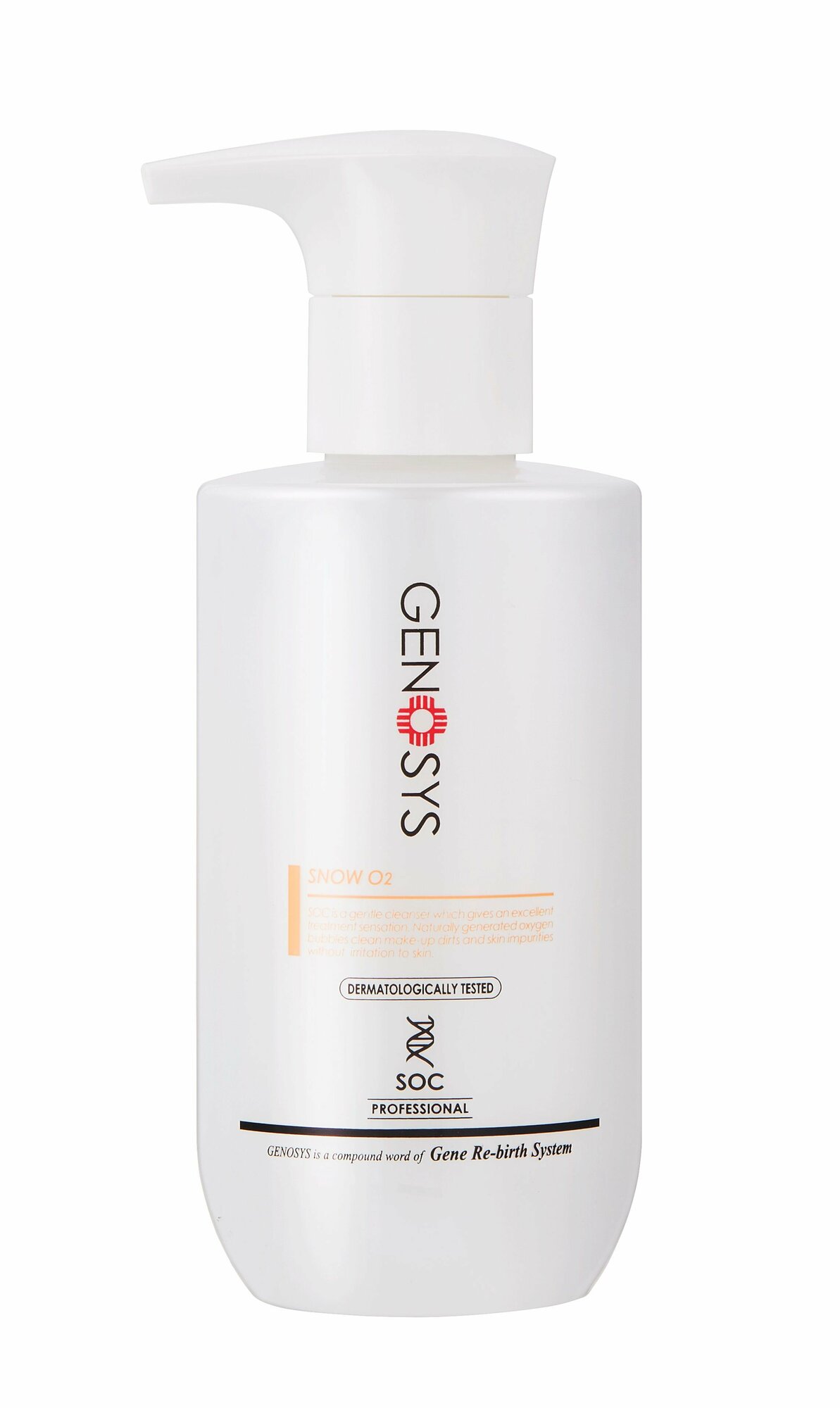 Genosys SNOW О2 Кислородная пенка очиститель умывалка, 180 мл