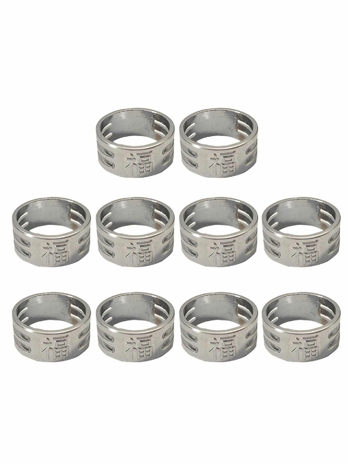 Античная наперсточная фаланга, 1/5/10 шт, - серебряный наперсток с