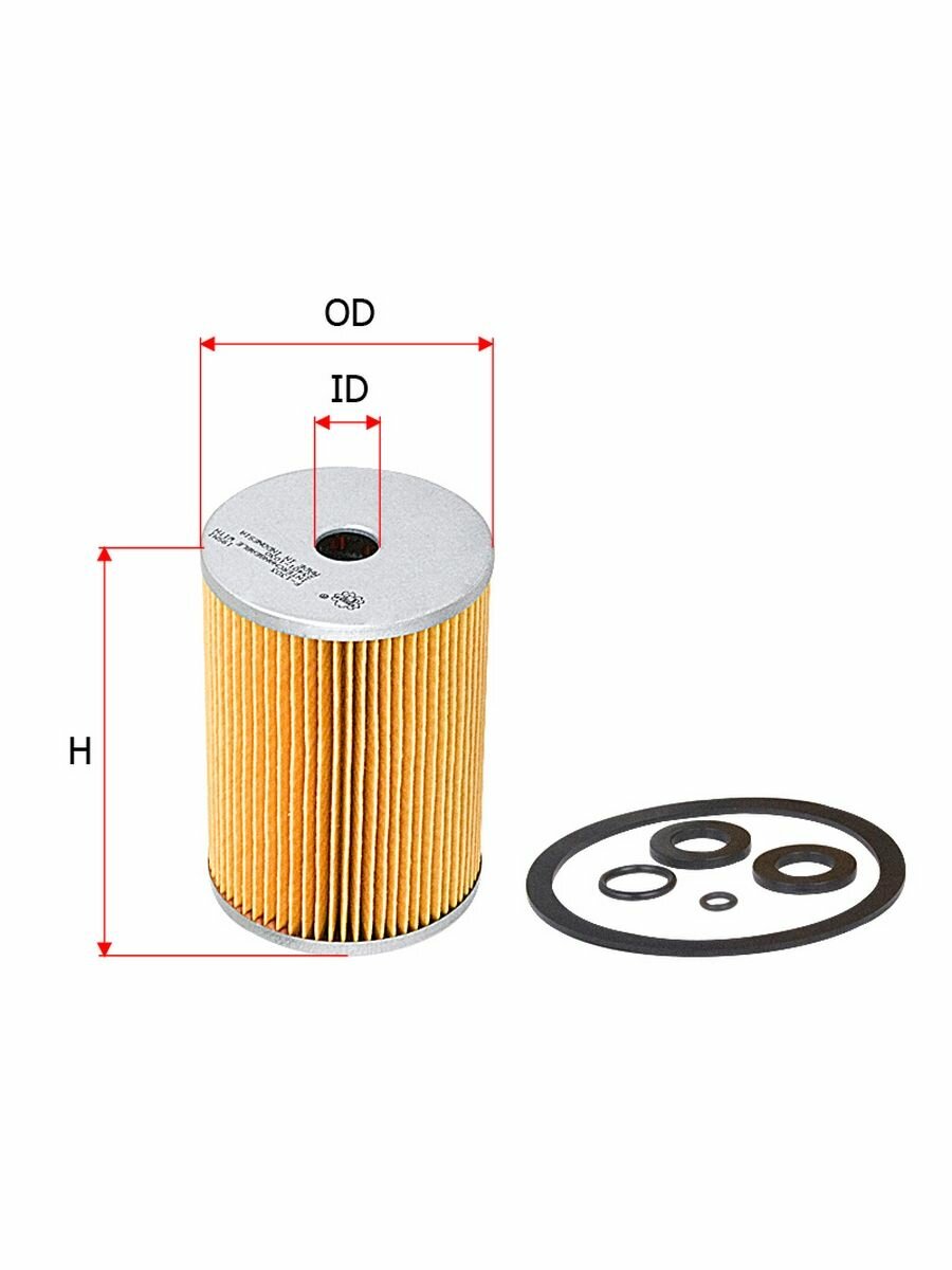 Фильтр топливный Sakura F1303 для HITACHI, ISUZU, KOMATSU / Хитачи, Исузи, Коматсу