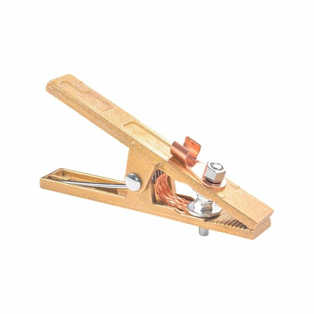 Хромированные сварочные зажимы заземления 300А/500А/800А с высокой проводимостью, Тип А - 300