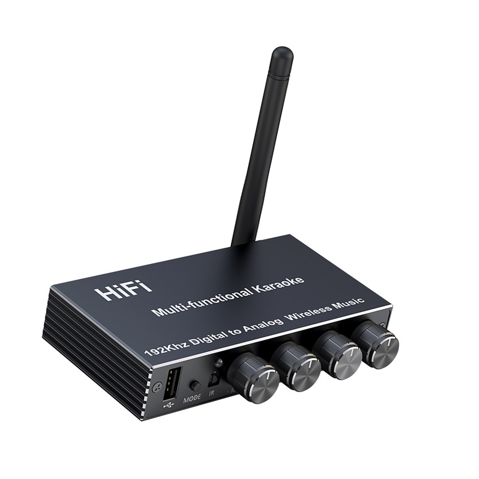 Беспроводной стереоресивер HiFi с Bluetooth-совместимым преобразованием 5.4 для усилителей с разъемом USB 3,5 мм