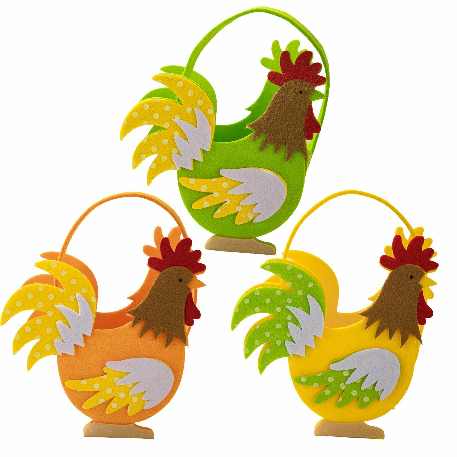 Пасхальная Корзина с Петухом