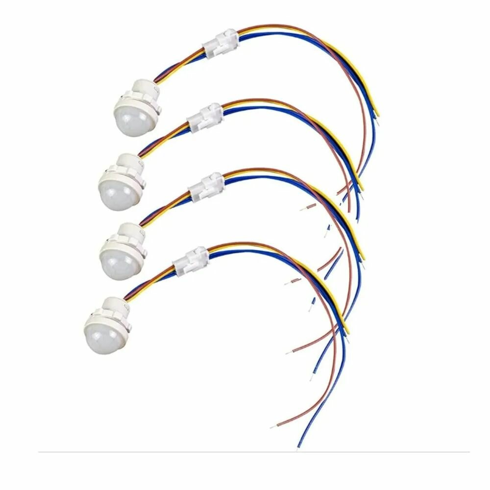 4 шт. Датчик движения, выключатель света, PIR Smart Detection AC110-240V, потолочный или настенный выключатель